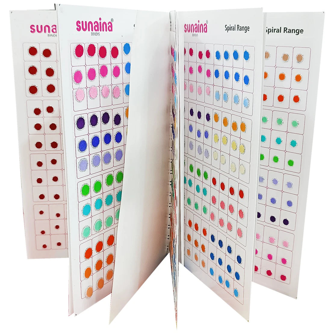 Sunaina Silver Glitter Outline Sketch Bindi Book – Punjab Bangle Store